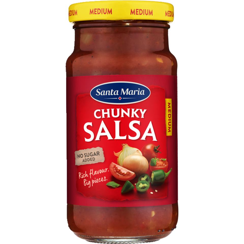 Chunky Salsa Medium 230 g | Santa Maria