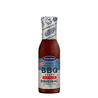 Santa Maria BBQ Sauce Original Less Sugar