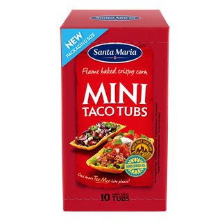 Mini Taco Tubs 10-pack | Santa Maria