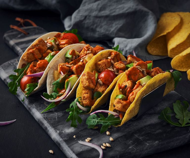 Vegetarisk “Chicken Taco”