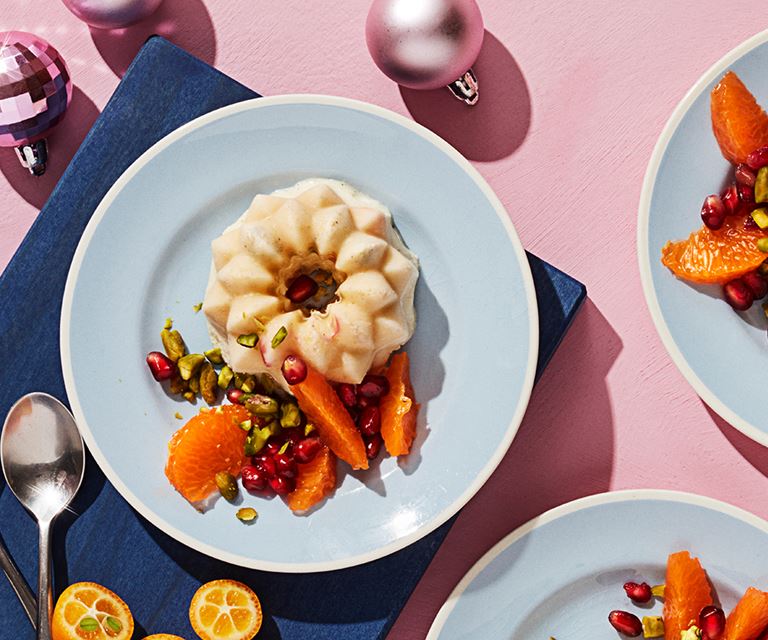 Parfait med ingefära och apelsin - Ett recept från Santa Maria