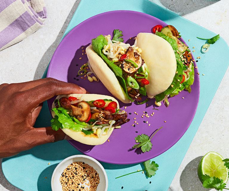 Asian Buns med svamp | Recept från Santa Maria