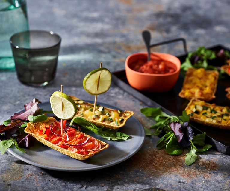 Gevulde mini Taco Tubs