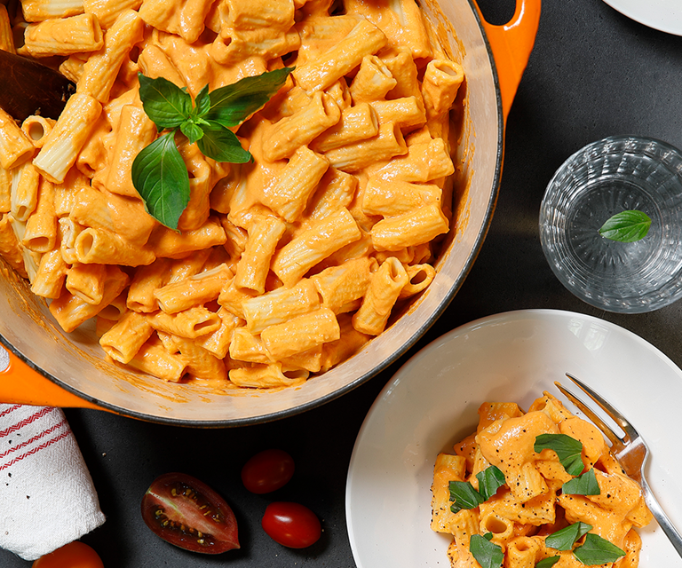 Pasta med rostad tomat | Recept från Santa Maria