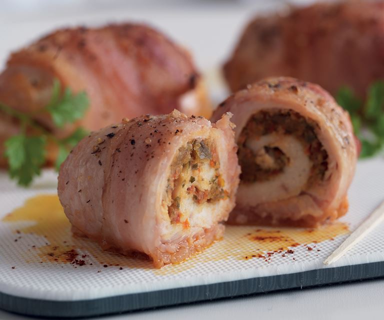 Kycklingrullar med chipotlepesto | Recept från Santa Maria