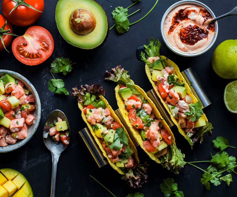 Fish Taco Ceviche med Chipotle Majo | Recept från Santa Maria