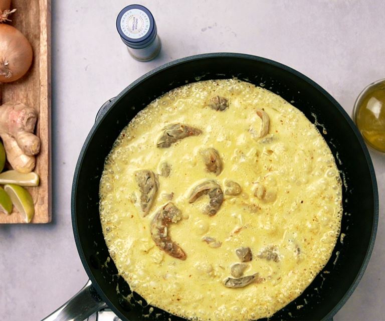 Mango karri tiigerkrevettidega | Santa Maria
