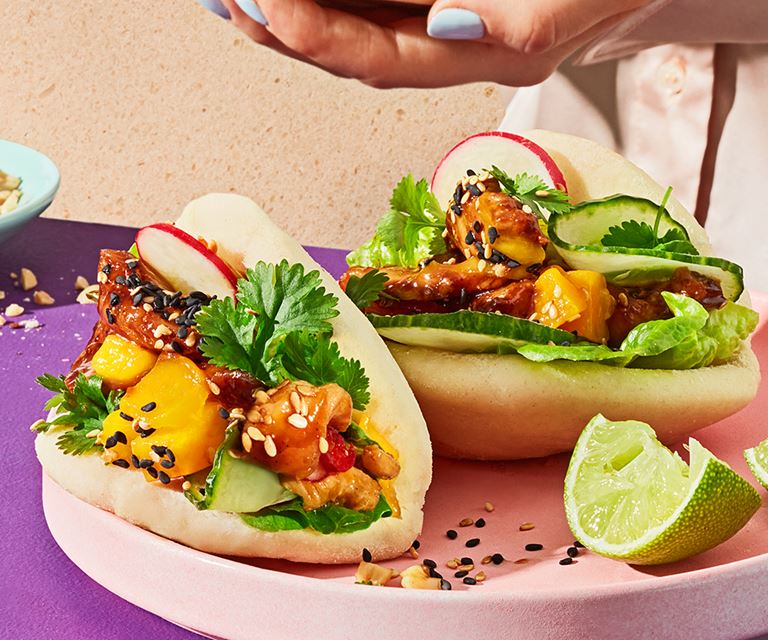 Asian Buns med kylling - En oppskrift fra Santa Maria