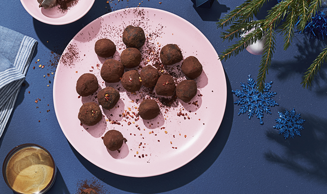 Chili-suklaatryffelit - Santa Maria resepti