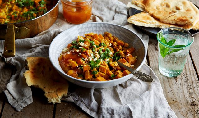 Indisk gryte med søtpotet | En oppskrift fra Santa Maria