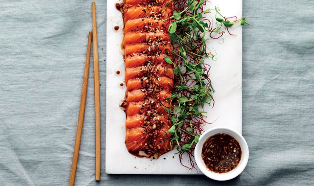 Zalm sashimi | Santa Maria