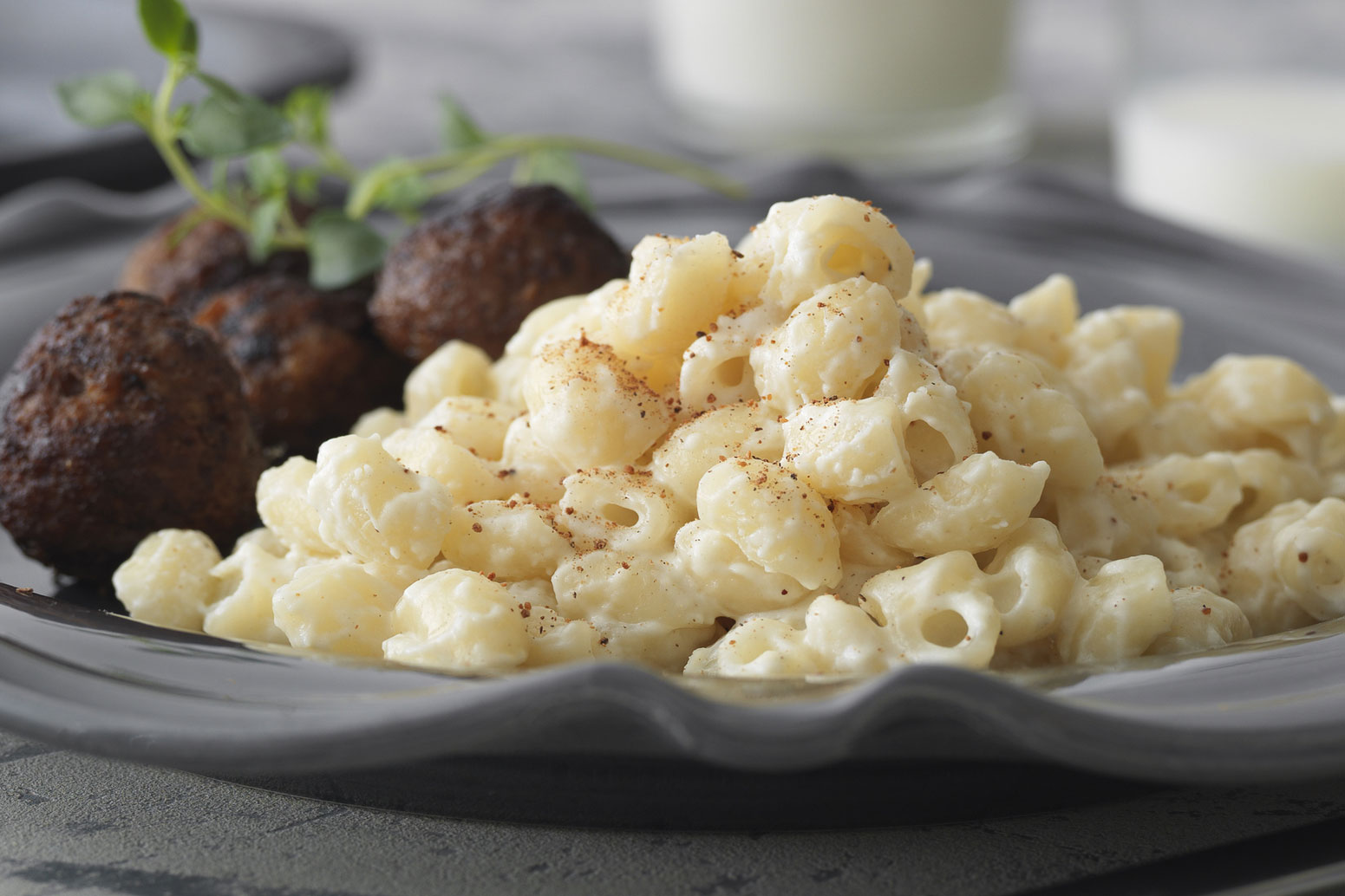 Stuvade makaroner | Recept från Santa Maria