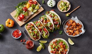 Vegetarische taco’s met avocado en limoen