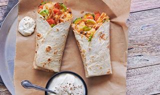 Colombian Turkey & Vegetable Wraps