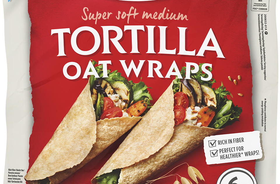 Tortilla Oat Medium - En produkt från Santa Maria