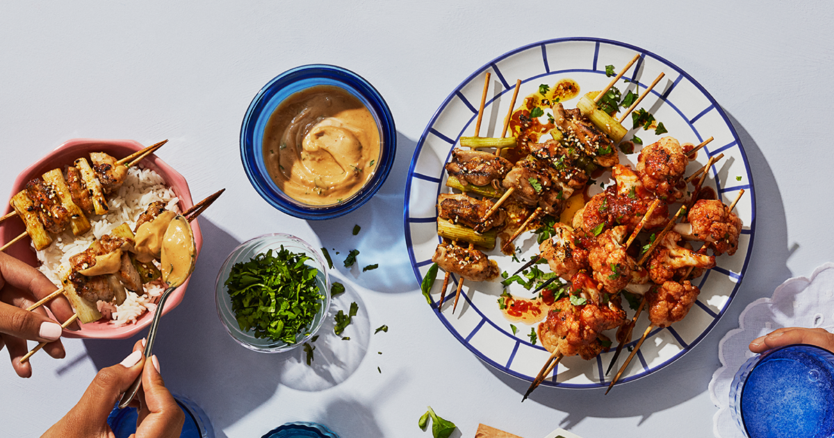 Kip teriyakispiesjes