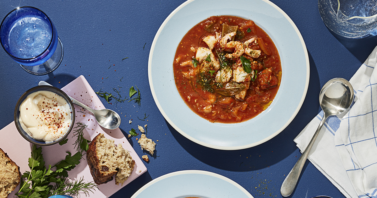 Krydret fiskesuppe - En oppskrift fra Santa Maria