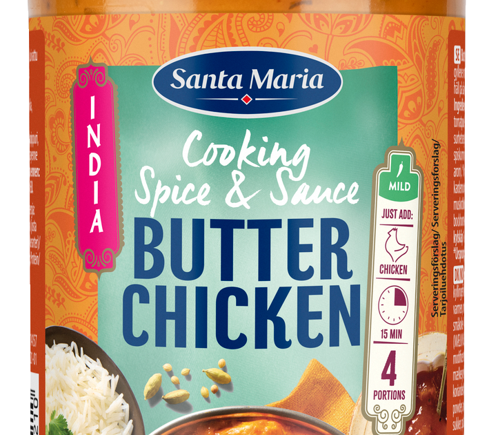 Cooking Sauce Spice Butter Chicken | Santa Maria Foodservice