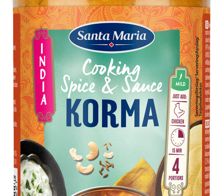 Korma kaste | Santa Maria Foodservice