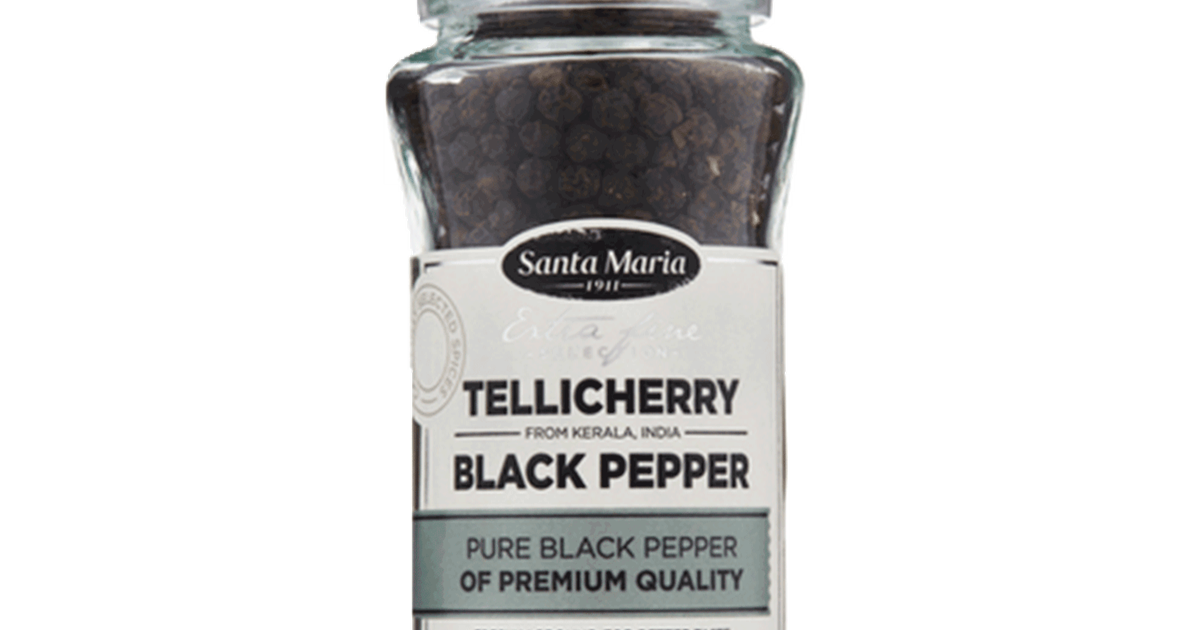 Tellicherry Black Pepper │ Santa Maria UK