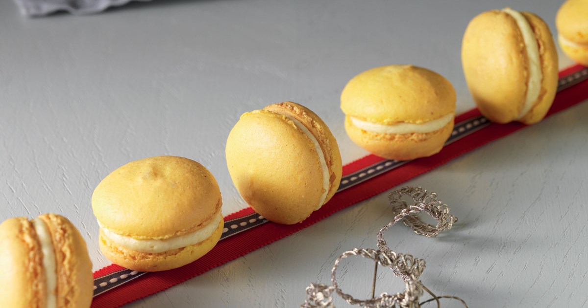 Macaron med saffran | Recept från Santa Maria