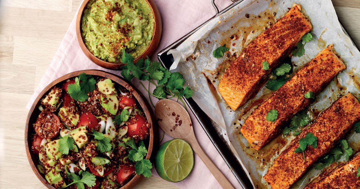 Peruvian Salmon with Quinoa | Santa Maria