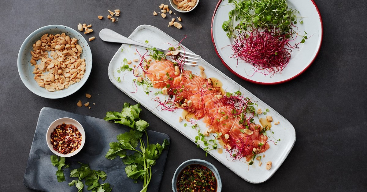 Sashimi med ingefær- En opskrift fra Santa Maria