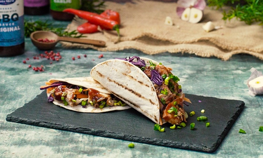 Grilētas vistas filejas tako