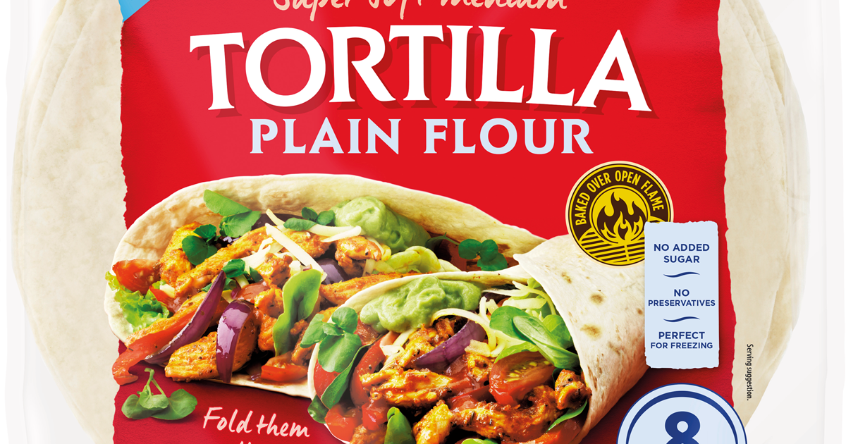 Plain Flour Soft Tortillas